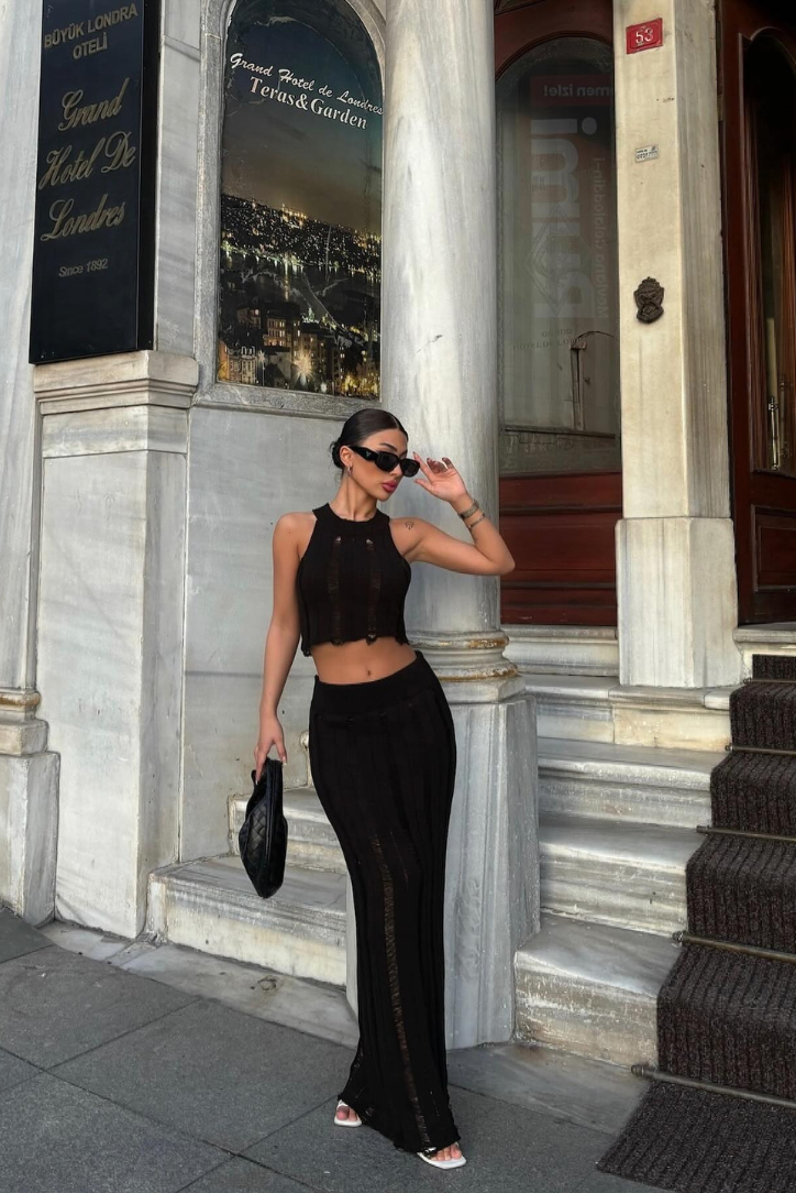 Inara Set- Black | Angel Lane Clothing