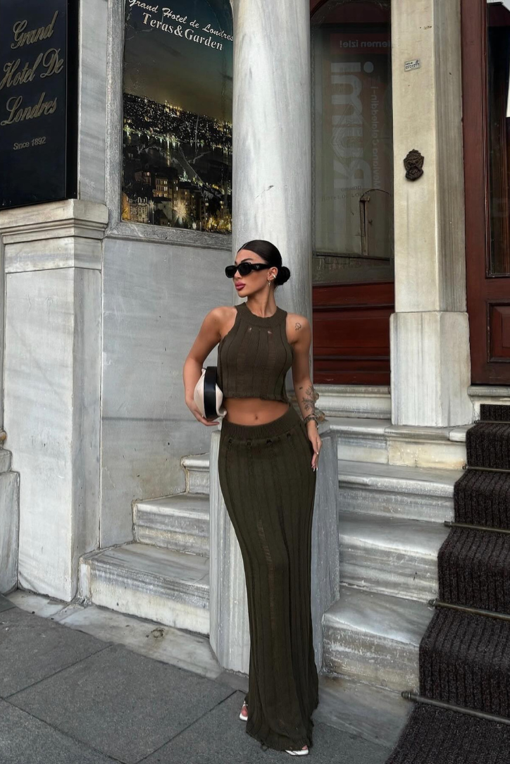 Inara Set- Emerald | Angel Lane Clothing